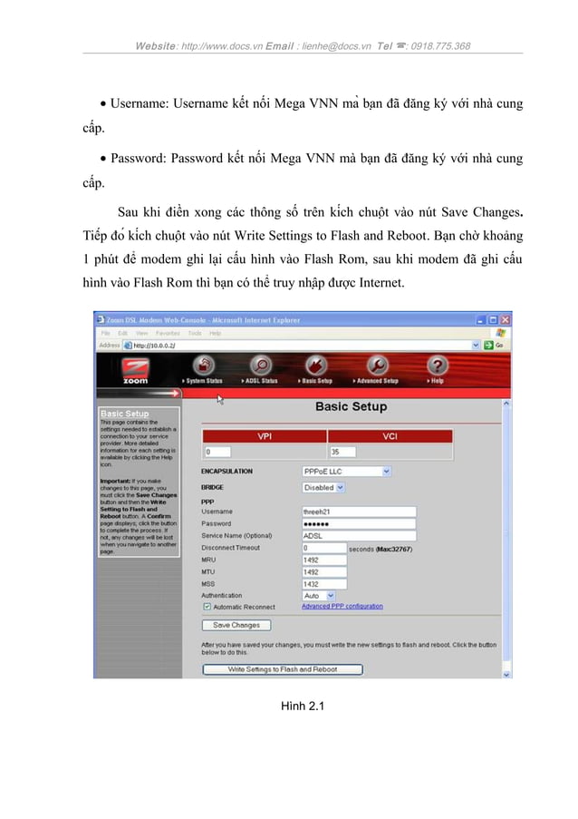 Tailieu.vncty.com bao cao mang may tinh va internet | DOC