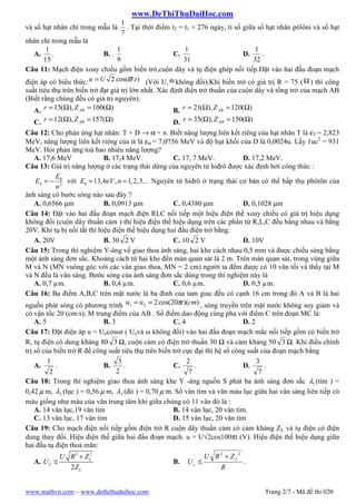 Tailieu.vncty.com de thi quoc hoc hue | PDF