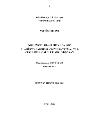 Tailieu.vncty.com nghien cuu thanh phan hoa hoc cua cay dao rung | PDF