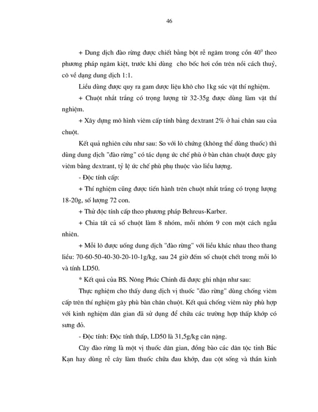 Tailieu.vncty.com nghien cuu thanh phan hoa hoc cua cay dao rung | PDF