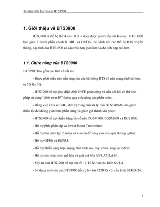 Tai lieu bts3900 | DOC