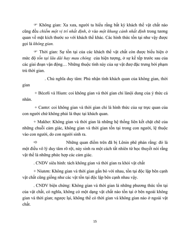 Tai lieu doc them chương 2 Triết học mác- lênin | PDF