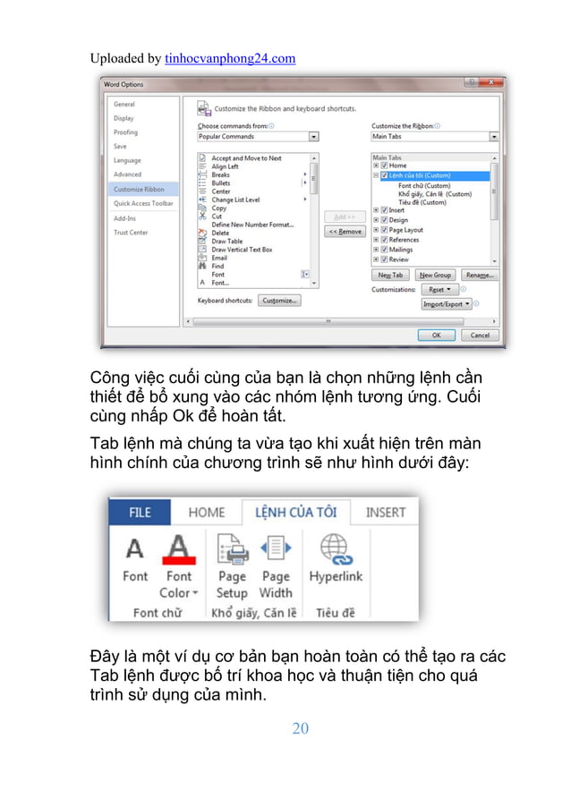 Tai lieu hoc ms word 2013 tieng viet | PDF