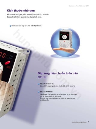 Tài liệu hướng dẫn cài đặt biến tần iG5A - tiếng Việt P.1 - hungphu.com.vn
