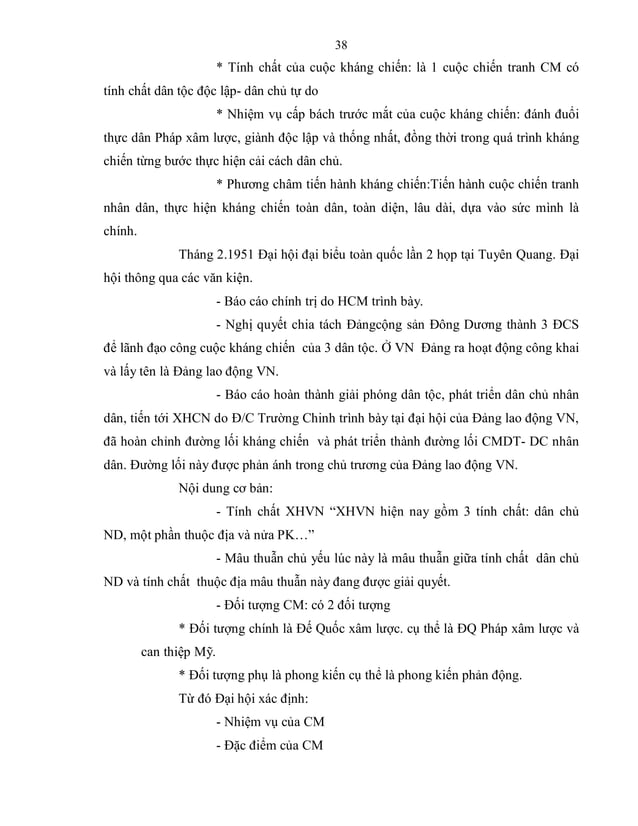 Tai lieu huongdandttx_mon_duongloi_cm_cua_dcsvn | PDF