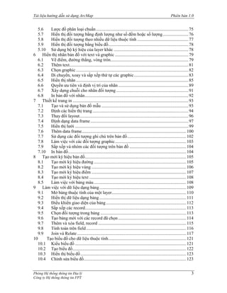 Hướng dẫn sử dụng phần mềm Arcgis Arcmap Destop | PDF