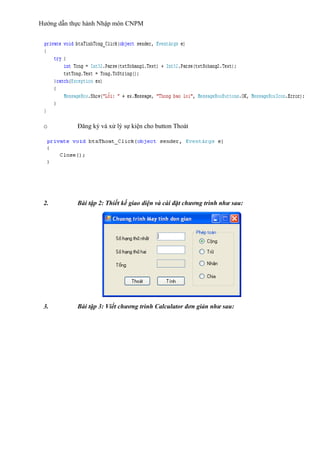 Tai lieu huong_dan_tu_hoc_visual_studio2010 | PDF
