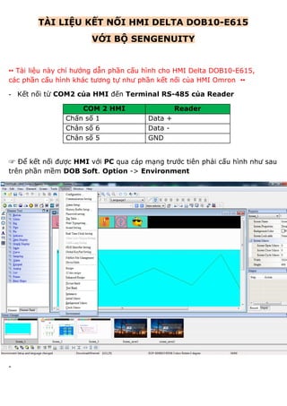 Kết nối HMI Delta - Sengenuity | PDF