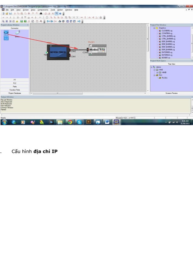 Kết nối HMI Omron - Sengenuity | PDF