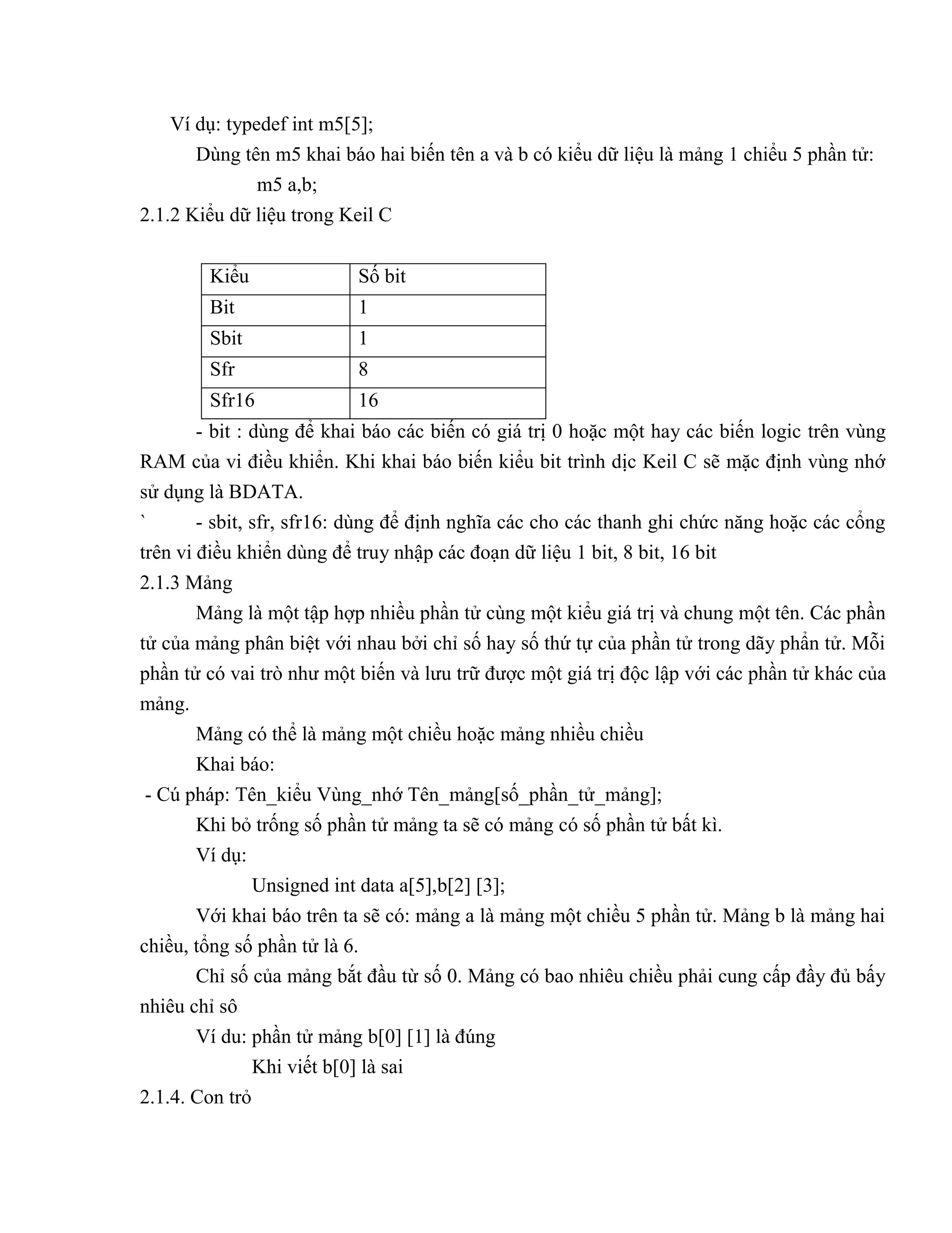 Tai lieu lap trinh c cho 8051 | DOCX