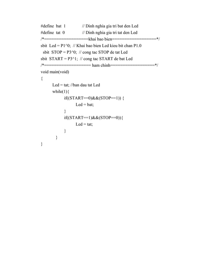 Tai lieu lap trinh c cho 8051 | DOCX