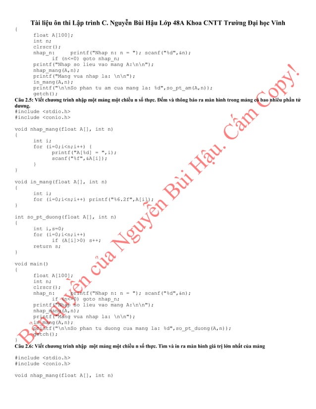 Tai lieu lap trinh vc++ day du | PDF