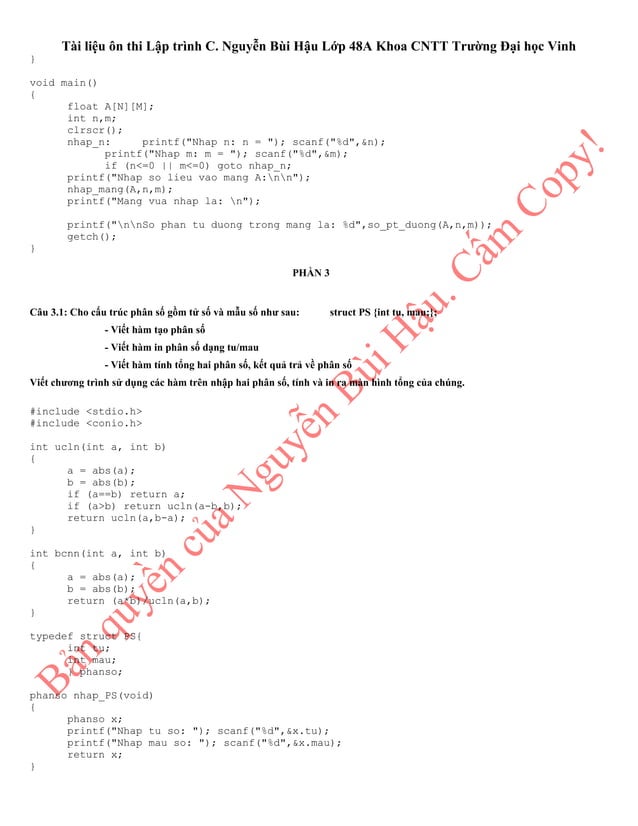 Tai lieu lap trinh vc++ day du | PDF