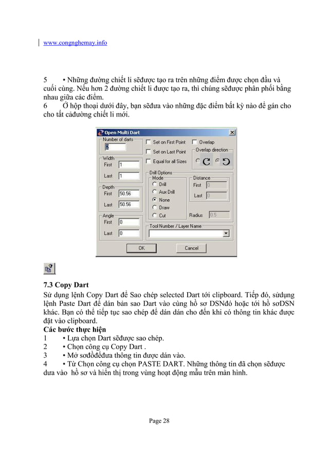 Tai Lieu Huong Dan Su Dung Optitex PDS Thiet Ke Thoi Trang | PDF