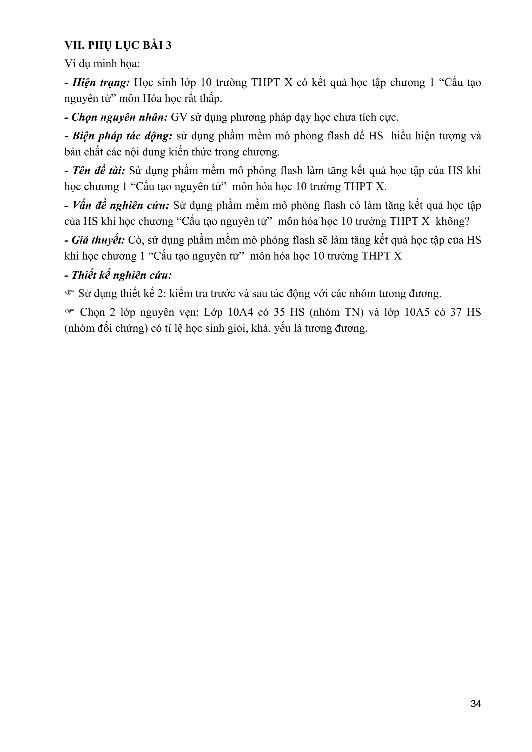 Tài liệu tập huấn NCKH SP ứng dụng | PDF