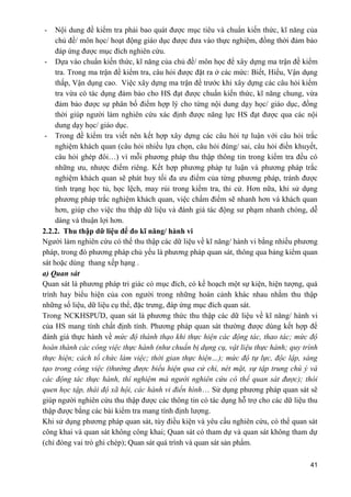 Tài liệu tập huấn NCKH SP ứng dụng | PDF