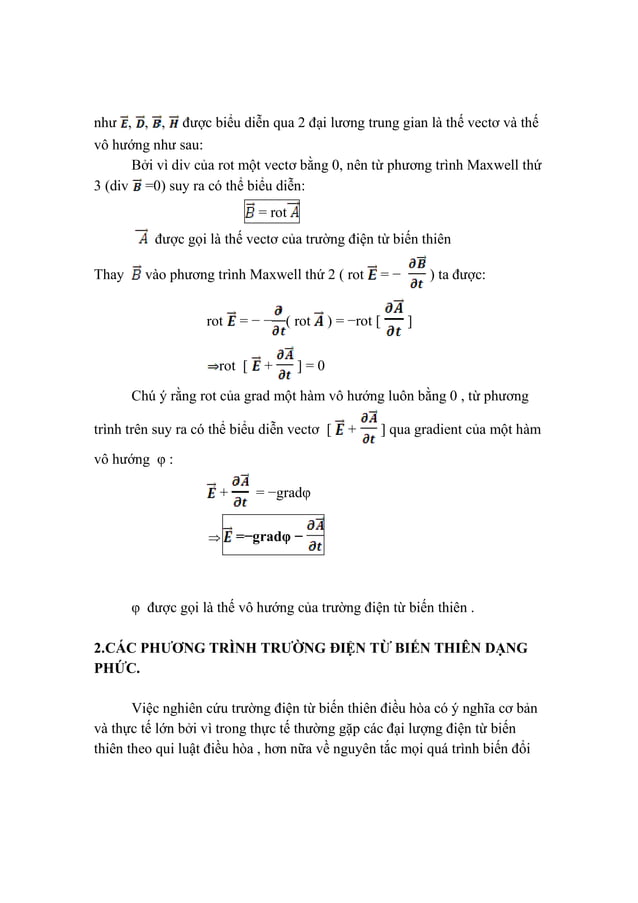 Tài liệu tham khảo trường điện từ | PDF