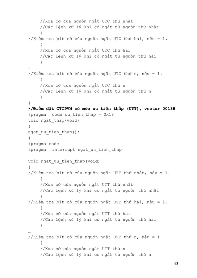 Tai lieu tra_cuu_pic 18f4520 | PDF