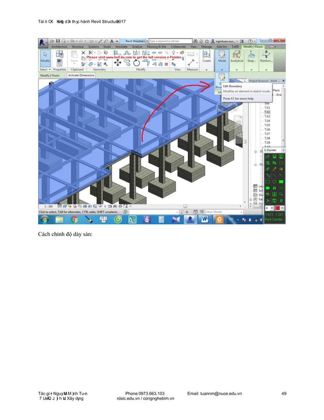 Tài liệu tự học Revit Structure phần 1 | PDF