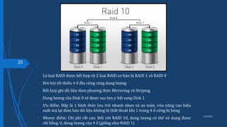 Tai lieu ve raid | PPTX