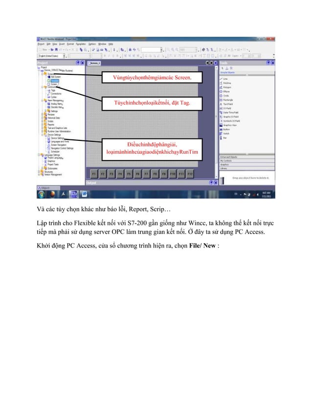Tai lieu wincc flexible tieng viet | DOCX