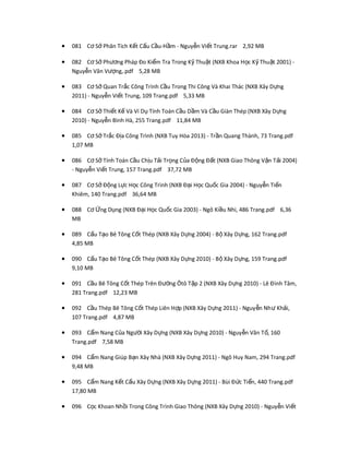 Tai lieu xay dung | PDF