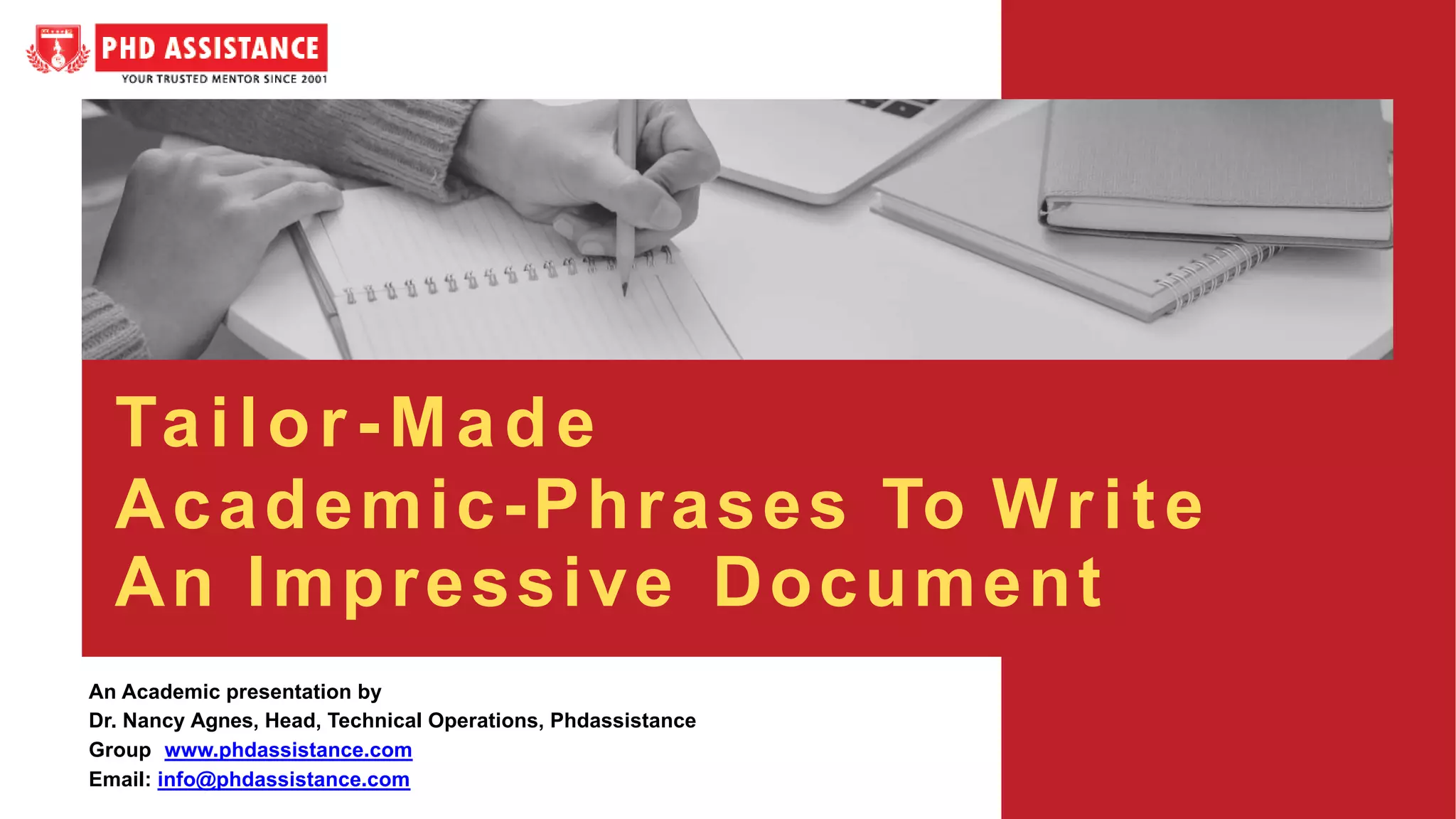 Tailor-Made Academic-Phrases To Write An Impressive Document ...