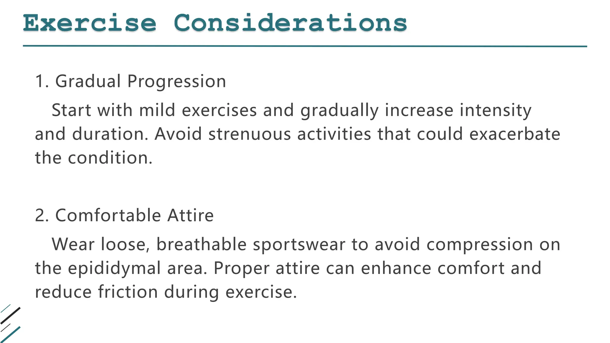 Tailored Workouts for Epididymitis Rehabilitation.pptx