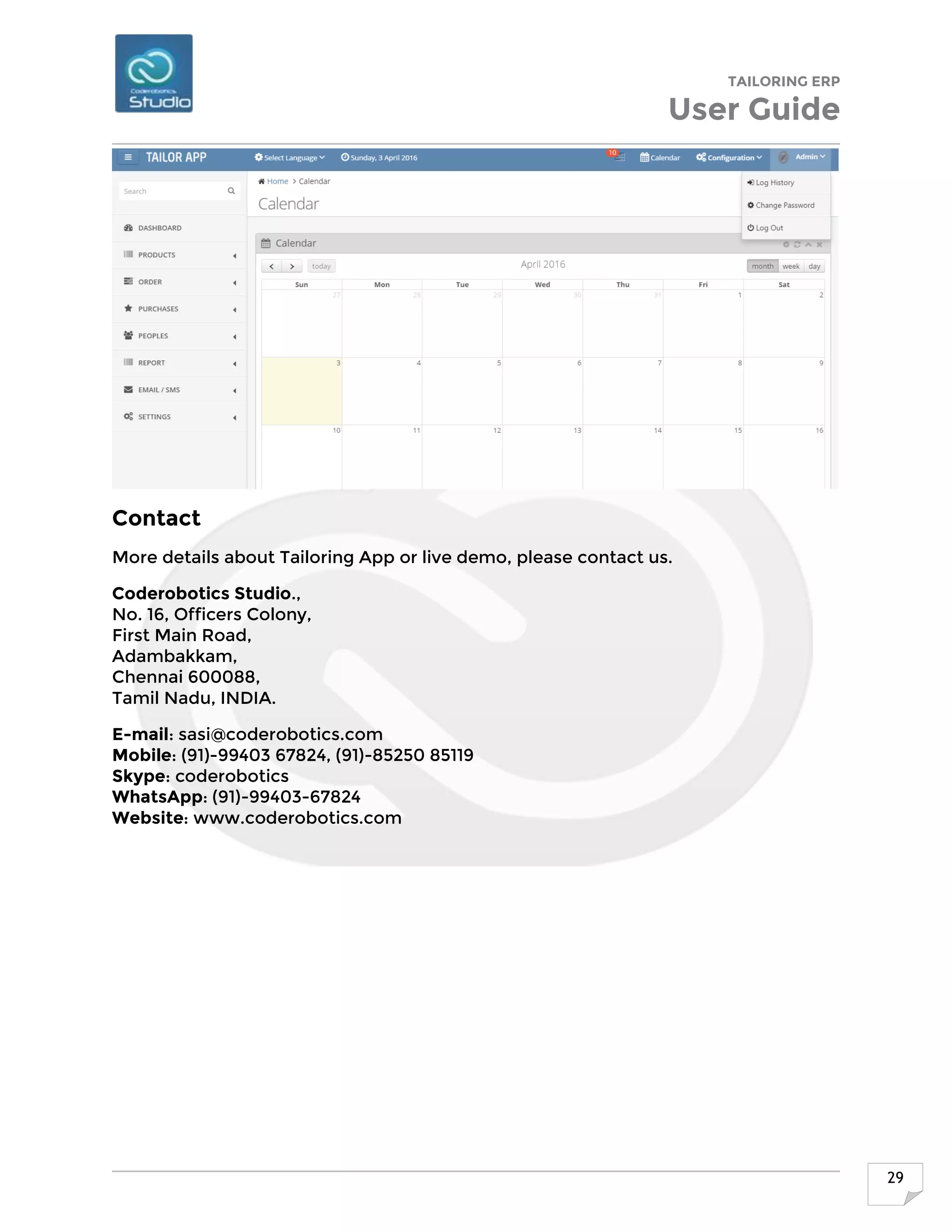 Tailor Management System | PDF