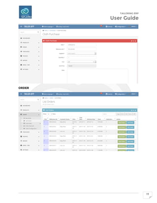 Tailor Management System | PDF