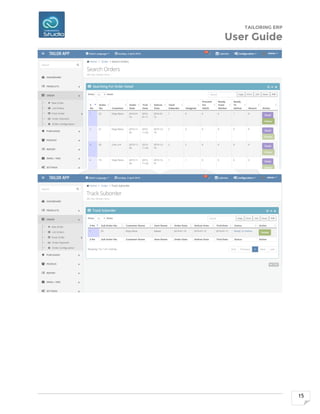 Tailor Management System | PDF