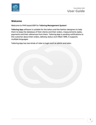 Tailor Management System | PDF