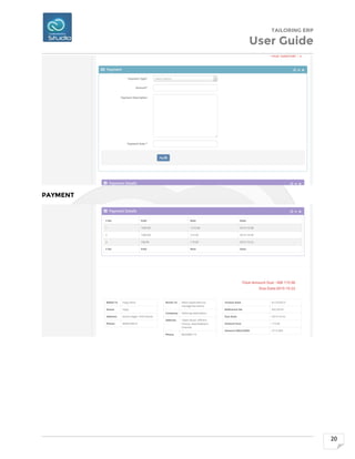 Tailor Management System | PDF