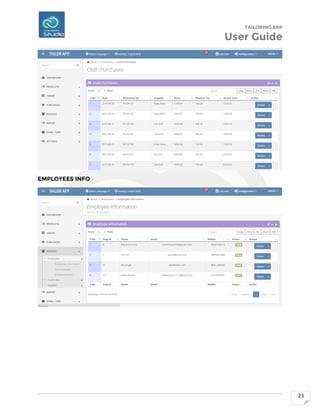 Tailor Management System | PDF