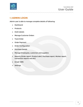 Tailor Management System | PDF