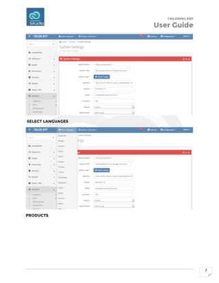 Tailor Management System | PDF