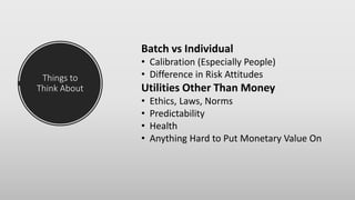 Tailoring machine learning practices to support prescriptive analytics | PPT