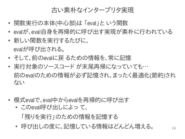Robot Language and a Tail Recursive Interpreter