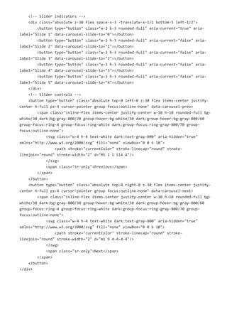 Tailwind Carousel: Create Responsive Carousels Easily - Blogs | PDF