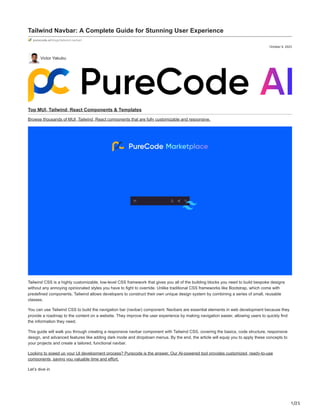 Tailwind Navbar A Complete Guide for Stunning User Experience.pdf