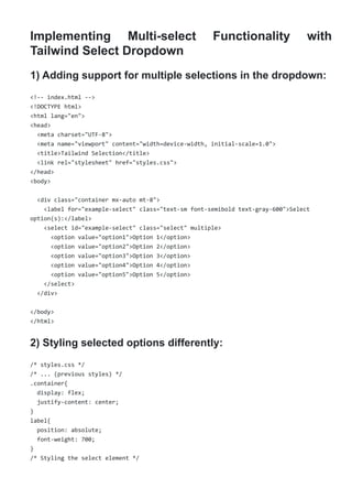 Using Tailwind Shadow: An Easy Guide to Custom Shadows - Blogs | PDF