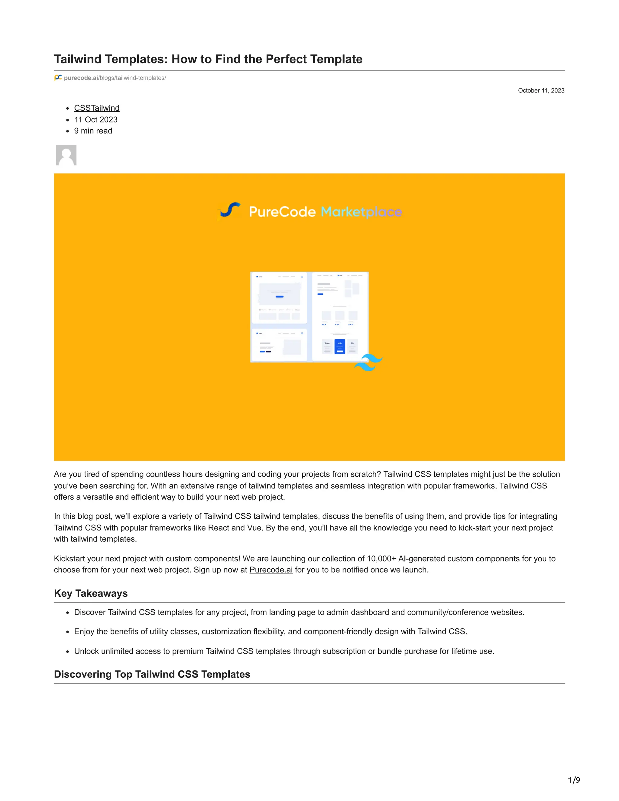 Tailwind Templates How to Find the Perfect Template.pdf
