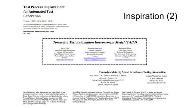 Test Automation Maturity: A Self-Assessment Tool | PDF | Computer ...