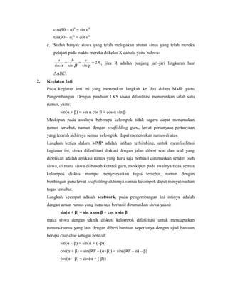PEMBELAJARAN MODEL TAI | DOC