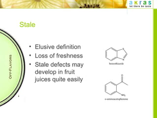 Taints And Off Flavours | PPT | Free Download