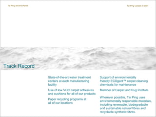 Tai Ping Environment | PPT