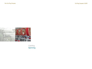 Tai Ping Process | PPT | Needlework | Arts and Crafts