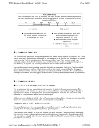 Tais Business Report | PDF