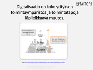 Mitä on Digitalisaatio? | PPTX