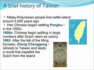 Taiwan And The Prc | PPT